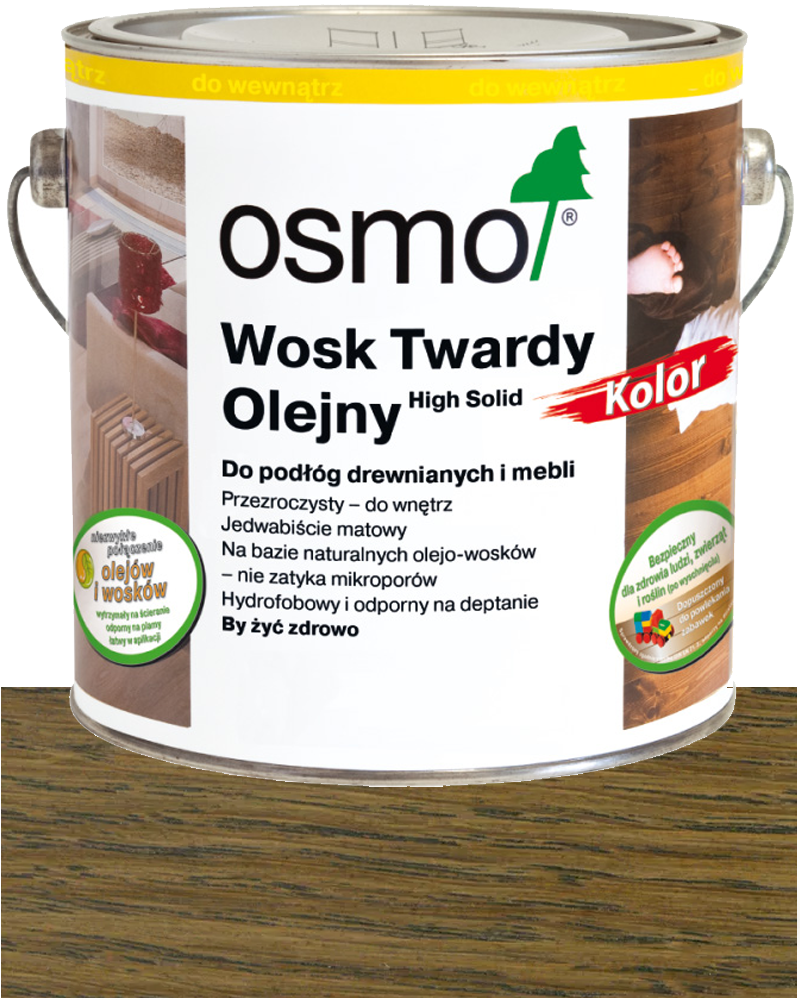 Woski twarde olejne KOLOR | Wosk twardy olejny | OSMO | kochamy-drewno.pl